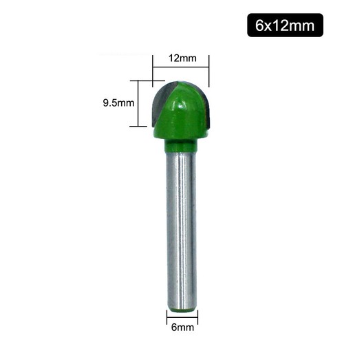 Core Box Router Bit Round Nose Cove Box Woodworking Cutter 1PC/4/5PCS ...