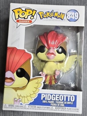 PIDGEOTTO POKEMON 2021 VINYL FIGURE FUNKO POP GAMES #849 EXCLUSIVE | eBay