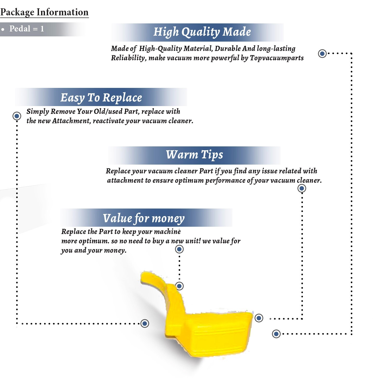 Fits For Bissell 161-3085, 1613085 Vacuum Yellow Release Lever | eBay
