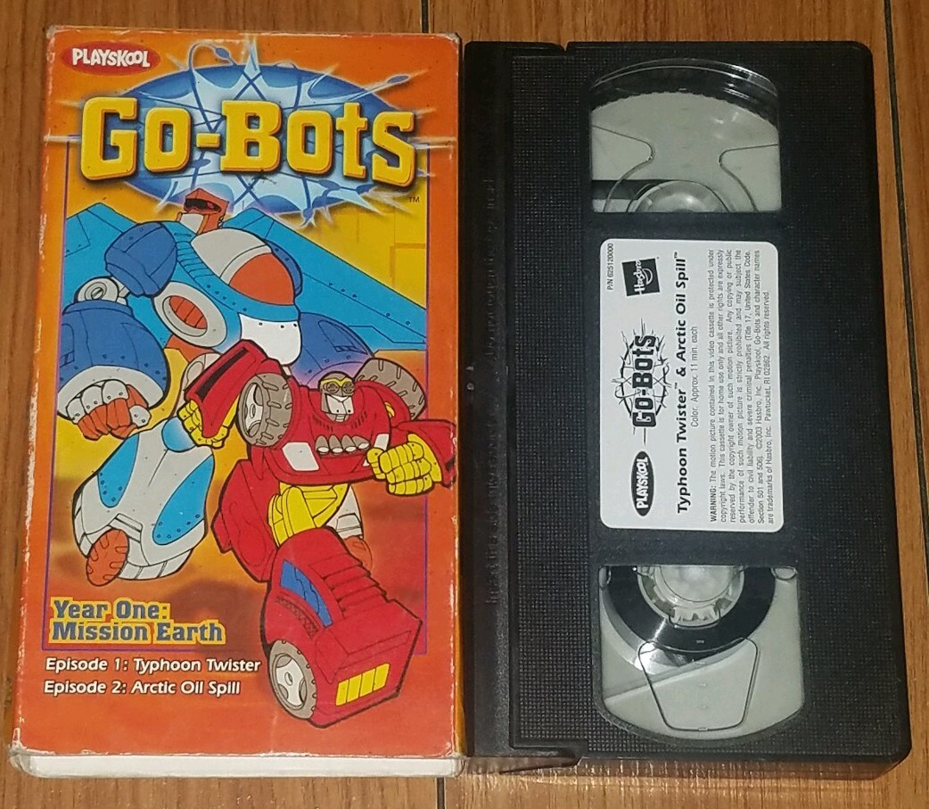 Kids VHS: Playskool: Go-Bots: Year One: Mission Earth: 2 Episodes | eBay