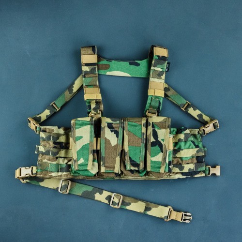 T.REX ARMS Quad Flap Chest Rig - M81 Woodland | eBay