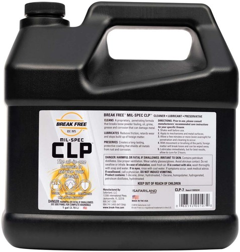 Bre-Free Gun Cleaning CLP-7 Cleaner/Lubricant/Preservative 1 Gal, : CLP ...