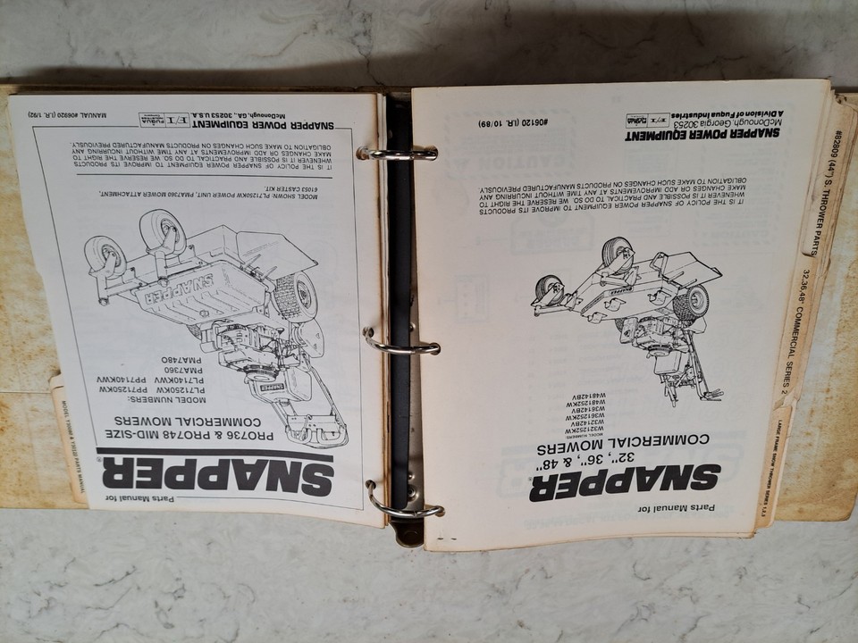 Snapper Parts Manuals | eBay