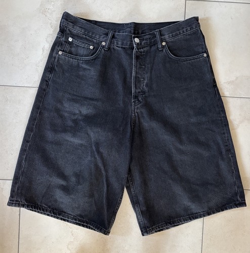 Weekday Astro Jeans Shorts Jorts Schwarz Größe 32 | eBay