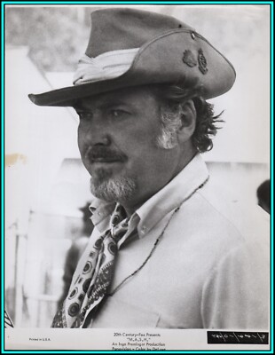 ROBERT ALTMAN (Director) in "M.A.S.H." - Original Vintage PORTRAIT ...