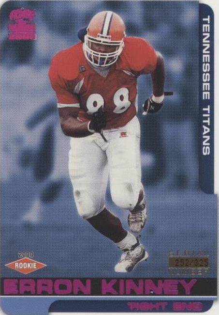 2000 Pacific Paramount - Erron Kinney #237 Draft Picks Purple /325 (RC ...