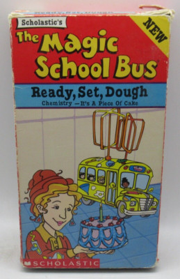 THE MAGIC SCHOOL BUS: READY SET DOUGH ANIMATED VHS VIDEO, KITCHEN ...