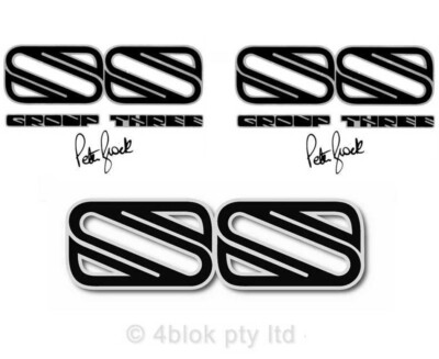 Holden Commodore HDT VH SS Group 3 Guard and Boot decal Set of 3 | eBay