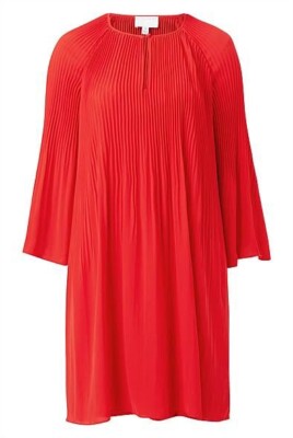 witchery Red pleated dress size 12 | eBay Australia