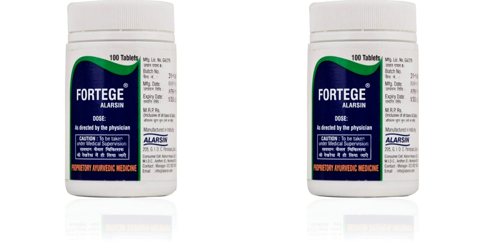 Alarsin FORTEGE Tablets (100tab) Useful in Oligospermia | eBay