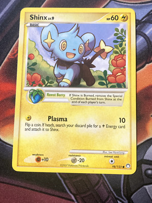 Shinx 98/123 Mysterious Treasures LP Pokemon card | eBay