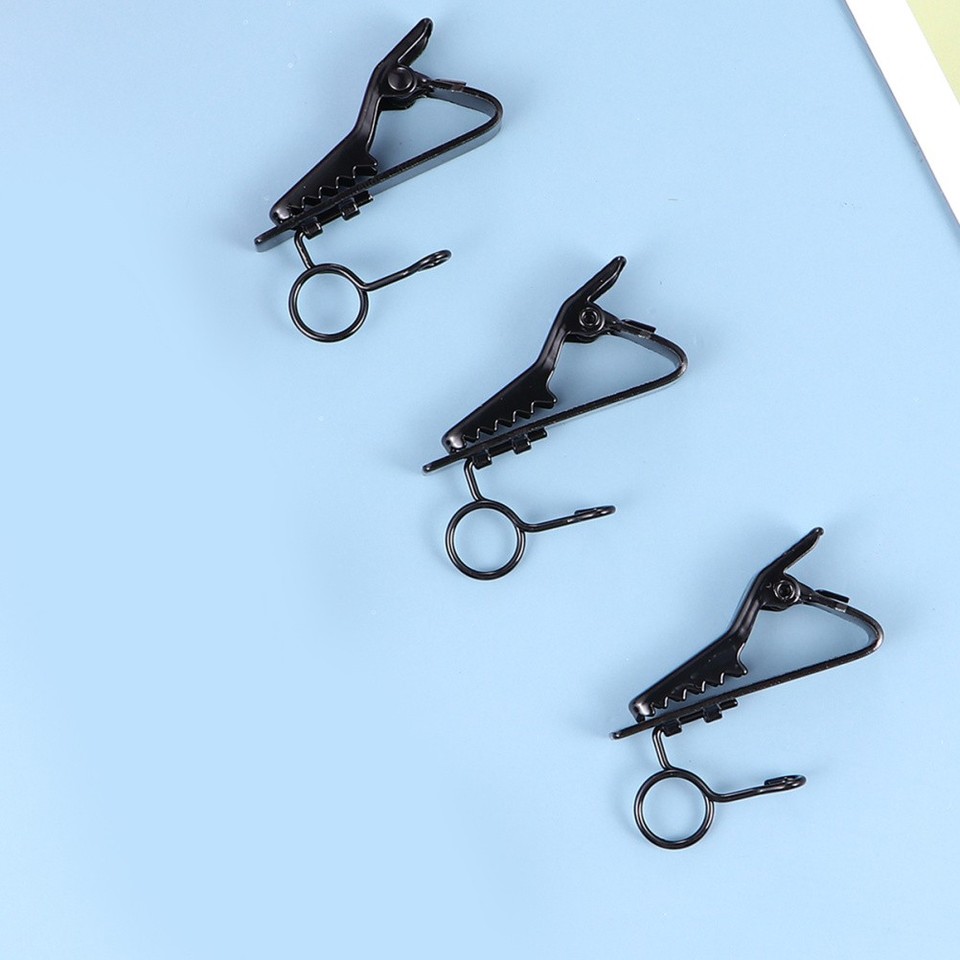 12Pcs Microphone Lapel Tie Clip Universal Mini Lapel Lavalier ...