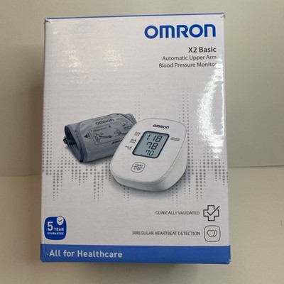 OMRON X2 Basic – Automatic Upper Arm Blood Pressure Monitor for Home ...