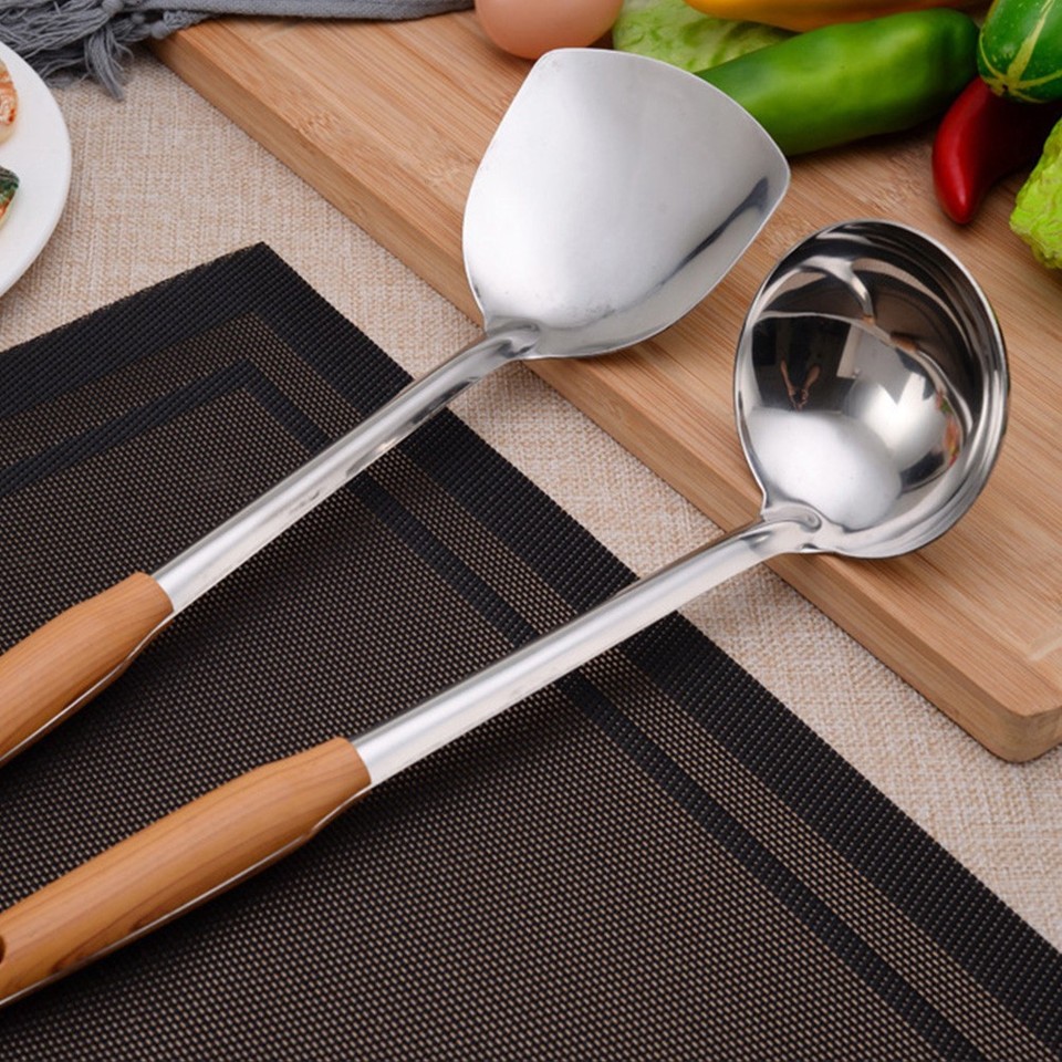 Hot Pot Spoon Heat-resistant Soup Spoon Kitchen Plastic Long Handle ...