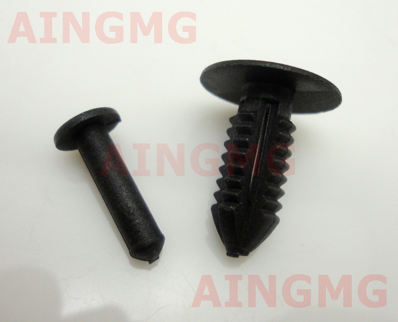 50 Pcs Benz Fender Liner Rivet Push Clip For Retainer Fastener ...