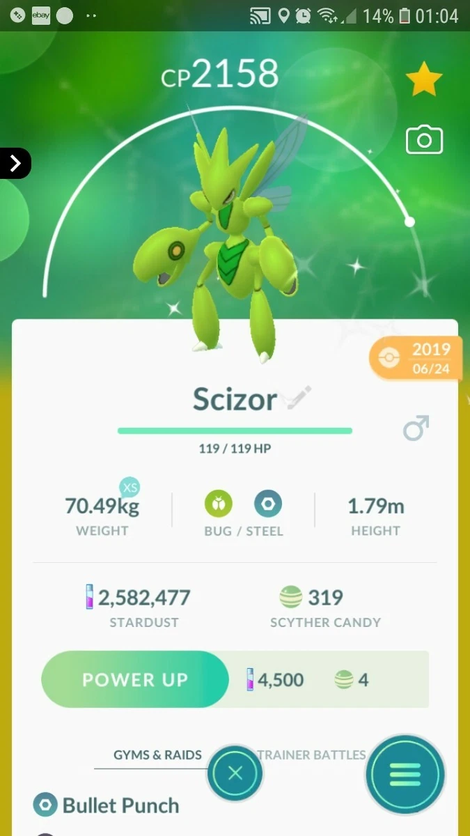 Scyther Evolution Shiny