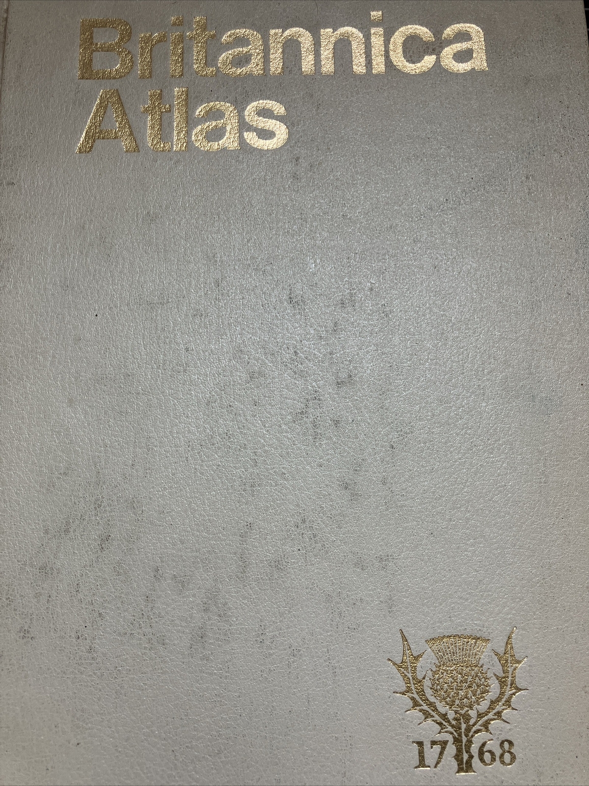 BRITANNICA ATLAS 1768 - 1977 15" X 11" Hardback Book With Beautiful ...