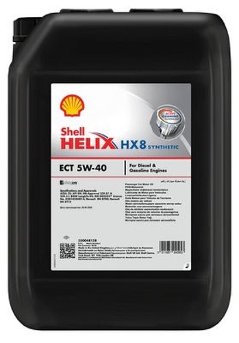 SHELL Motoröl Motorenöl Öl Helix HX8 ECT 5W-40 550048158 | eBay