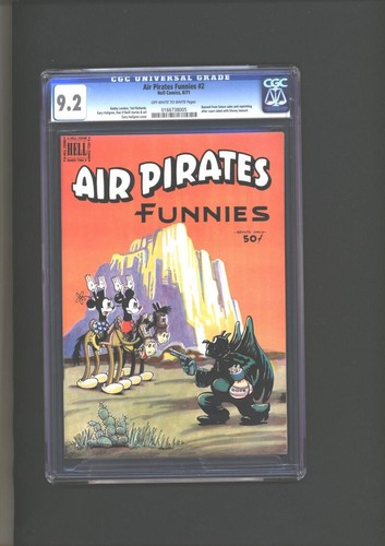 Air Pirates Funnies #2 CGC 9.2 Gary Hallgren Cover 1971 | eBay