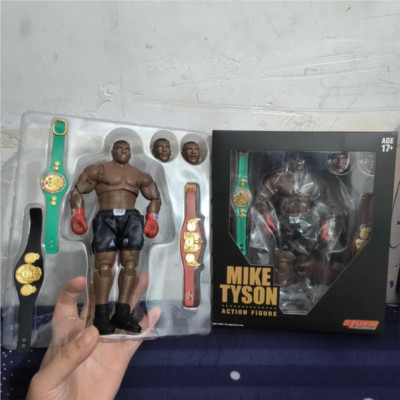 Mike Tyson Boxer Action Figure Collectible Boxing Movable Model Toys ...