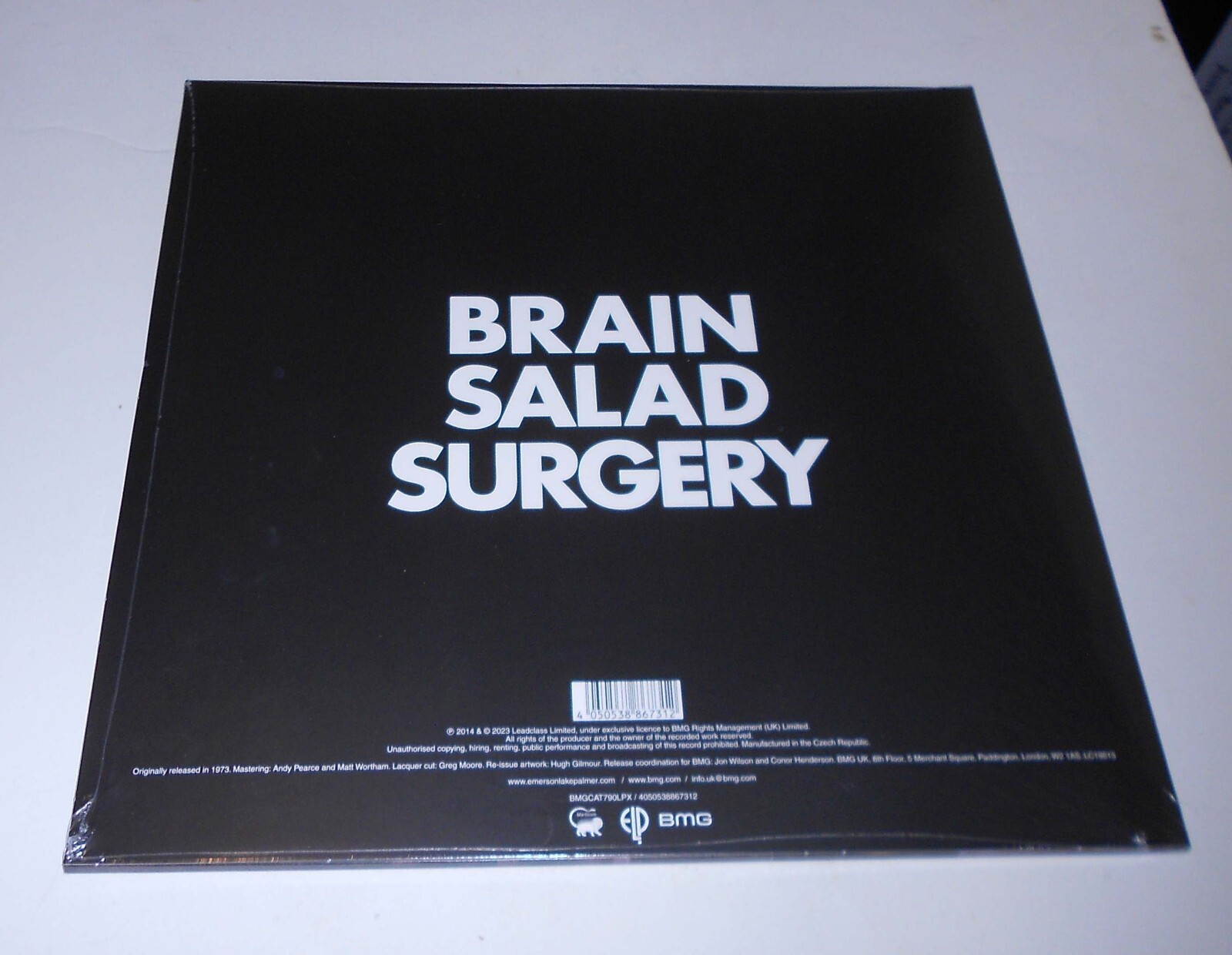 Brain Salad Surgery by Emerson Lake Palmer (Record, 2023) for sale ...