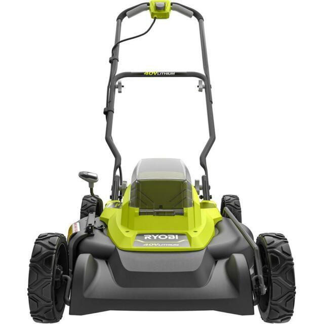 Ryobi RY401100 40V Push Lawn Mower - Black/Green for sale online | eBay