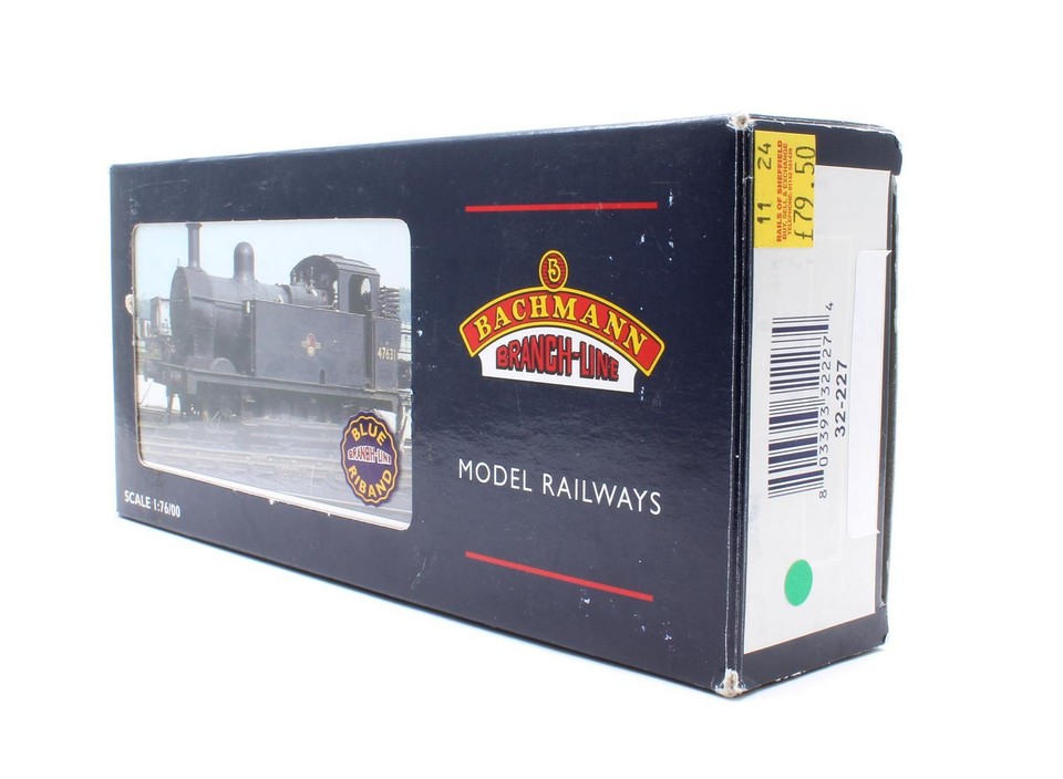BACHMANN 'OO' GAUGE BR BLACK 0-6-0T CLASS 3F #47563 LOCOMOTIVE | eBay UK