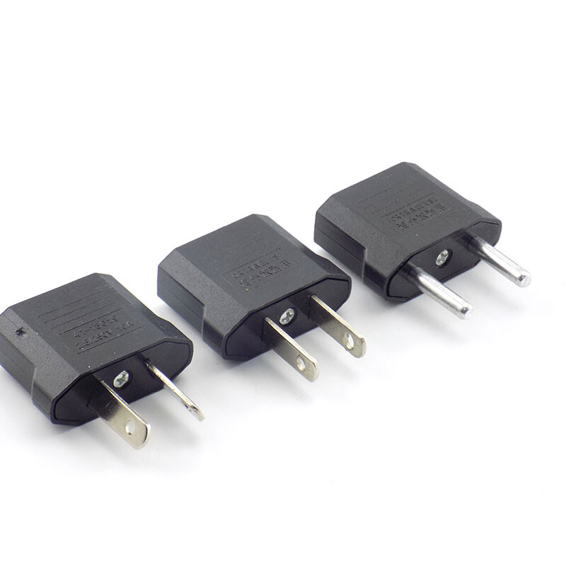US/EU To EU/UK/AU/US Plug Travel Wall AC Power Charger Adapter Cable ...