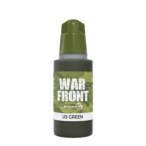 Scale75 Acrylic Paint - Warfront #US Green (17ml, Matt Finish) | eBay