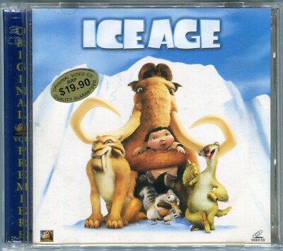 Collectible 2002 Ice Age Original Video CD VCD 2-Disc Set Very Rare ...