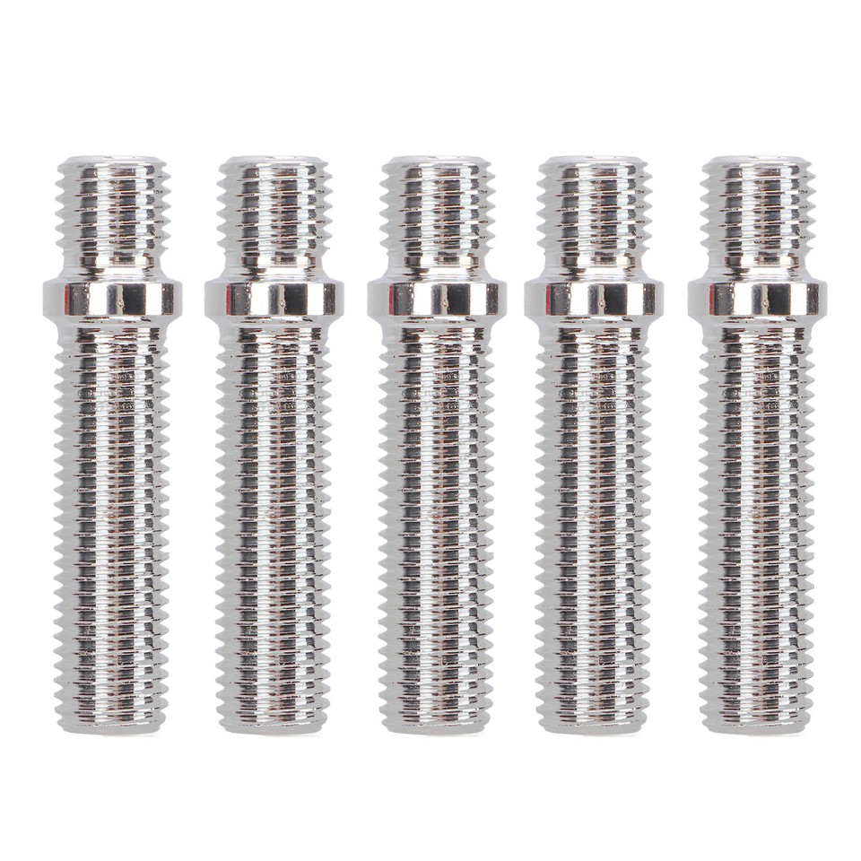M12x1.25-M12x1.5 20pcs Extended Wheel Conversion Stud 58mm Length 41mm ...