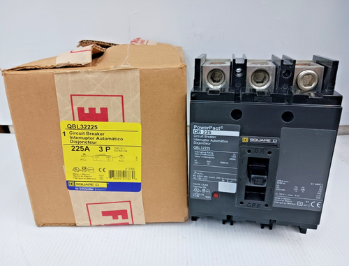 New Square D PowerPact 225 Amp Circuit Breaker 3 Pole 240 VAC 10kA ...
