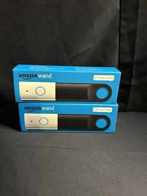 (Lot of 2) Amazon Wand with Alexa Portable Smart Assistant GREAT FOR ON ...