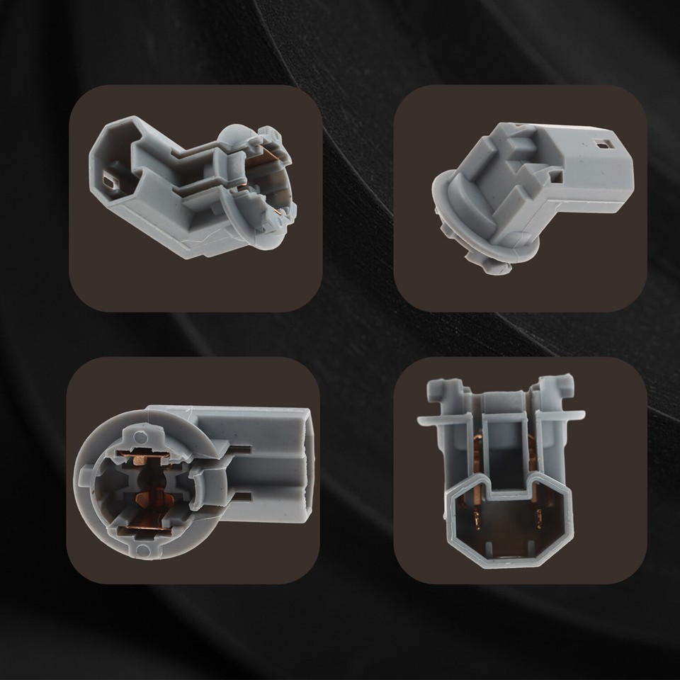 2x Light Plug Plate Socket License Plate for 2000-21 Toyota Camry ...