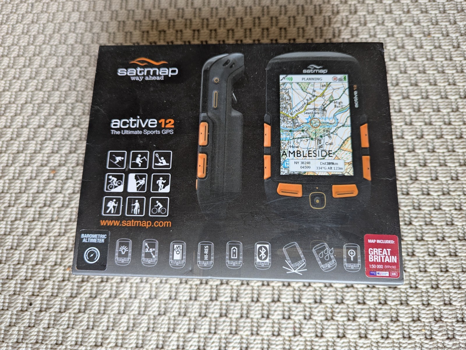 Satmap Active 12 GB Edition. Used only once on a local test walk | eBay UK