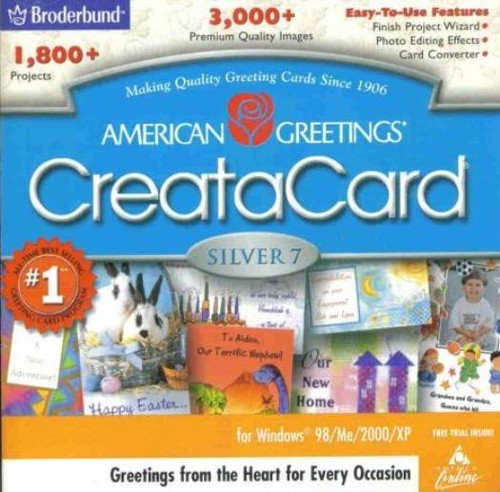 CreataCard 7 Silver PC CD print personalized religious greeting cards ...