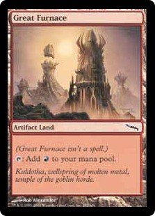Magic MTG - Great Furnace - Mirrodin - MINT/NMINT - EN | eBay