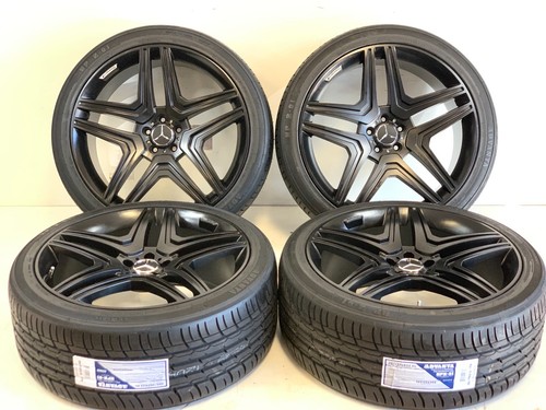 22" CLASS AMG STYLE WHEELS RIMS FITS MERCEDES 5X112 300 400 500 GL ML ...