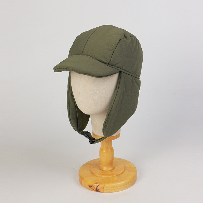 Women Men Ski Hat Baseball Cap Trapper Padded Earflap Outdoor Winter ...
