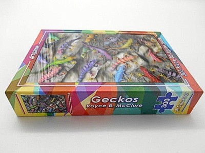 Geckos 3 Dimensional Jigsaw Puzzle 300 Piece by Artgame Brand New In ...