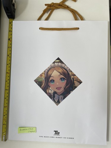 type moon comiket 100 c100 limited paper shopper bag da Vinci chan fate ...