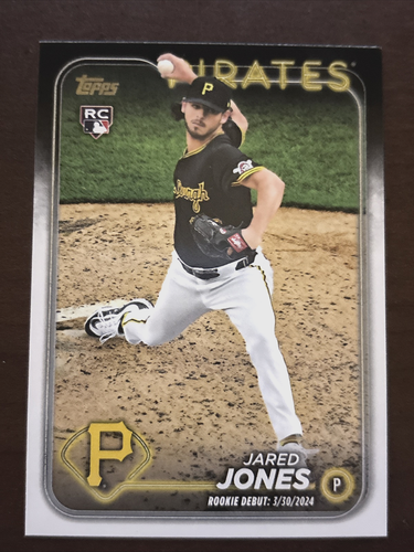 Jared Jones Pittsburgh Pirates 2024 Topps Update Rookie Card US95 | eBay