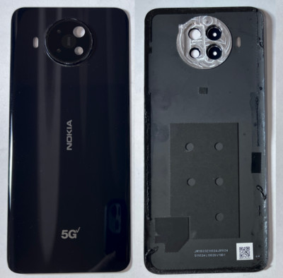 VERIZON NOKIA 8 V 8V 5G TA-1257 BACK BATTERY DOOR COVER GLASS + CAMERA ...