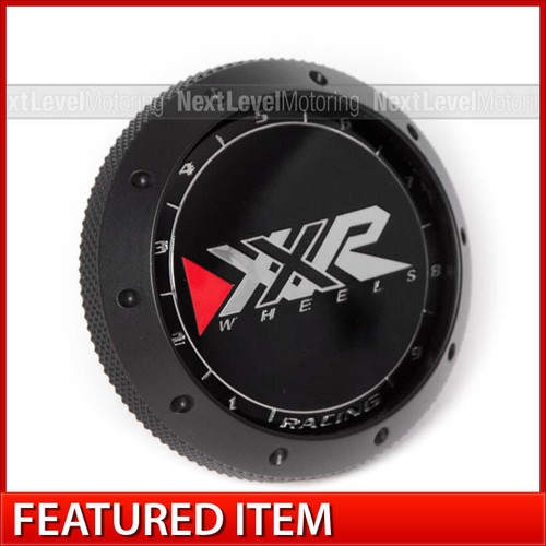 XXR Centercap Center Cap 627 Flat Black 001 521 522 526 for Flat Gun ...