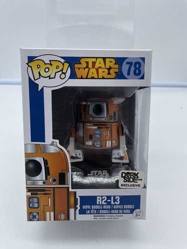 Funko Pop! Star Wars R2-L3 Orange Droid #78 Dark Side Toys R2-D2 Rare ...
