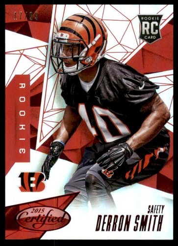 2015 Certified Mirror Red #139 Derron Smith /99 | eBay
