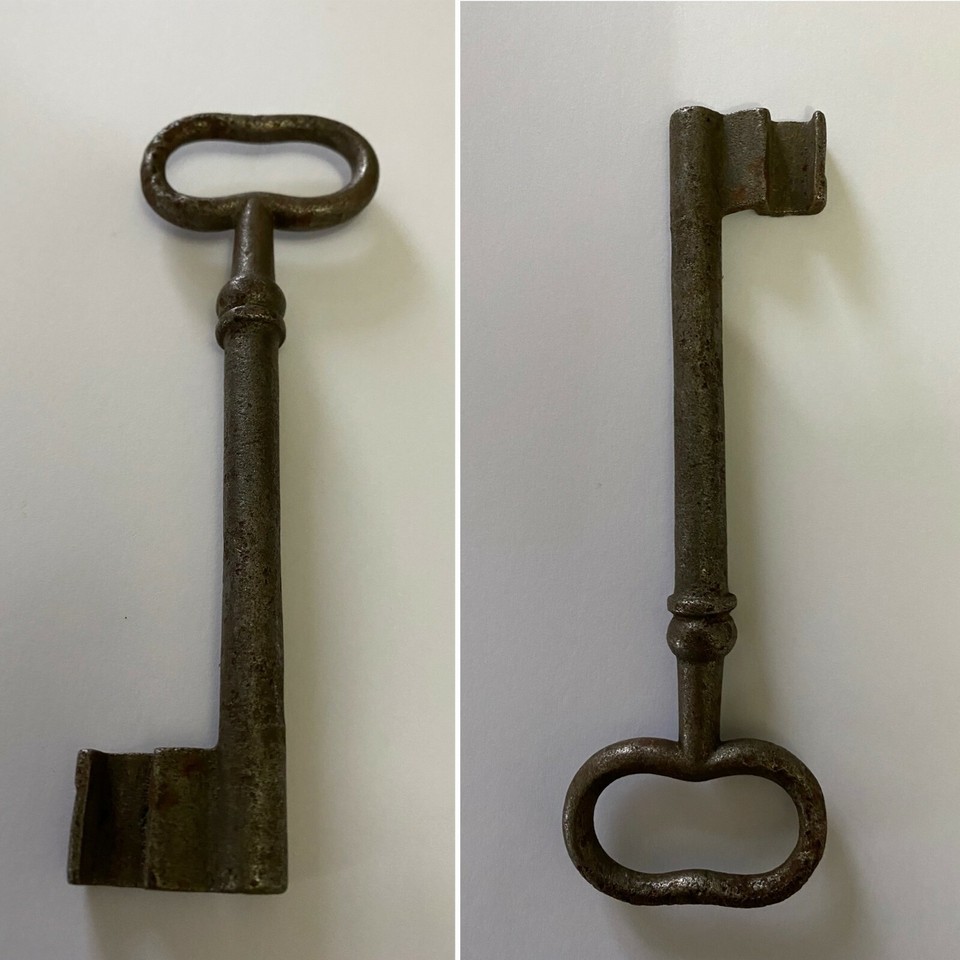 Original, Very Large Antique Key, 150 mm, Perfect for Deco, Great ...