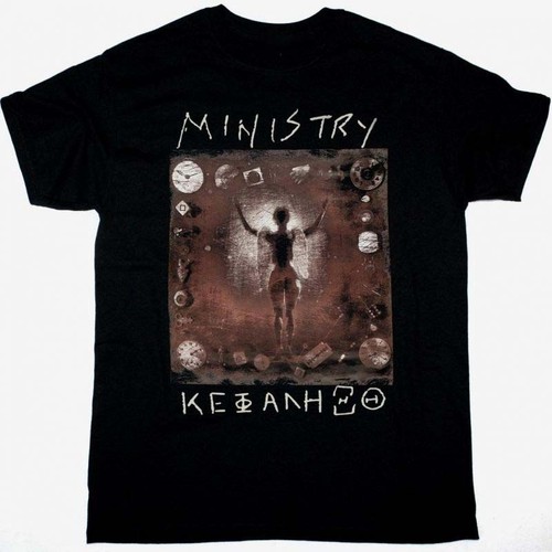 Retro Ministry Band Album Heavy Cotton Black All Size Shirt TU533 | eBay