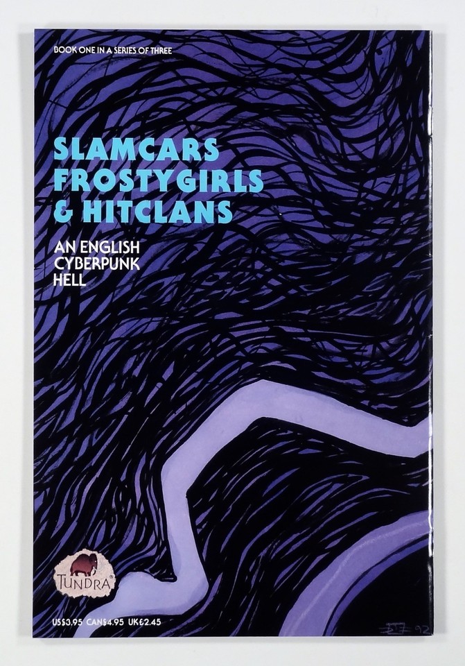 1992 Warren Ellis & D'Israeli LAZARUS CHURCHYARD #1 Virtual Kiss TUNDRA ...