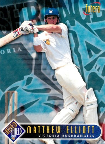 1996 1997 VICTORIA BUSHRANGERS Cricket Card MATTHEW ELLIOTT BBL | eBay Australia